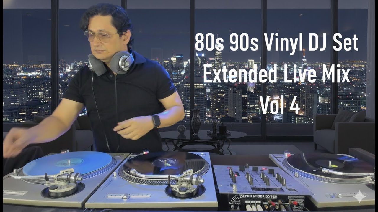 80s 90s Vinyl DJ Set Extended Live Mix Vol 4 - YouTube