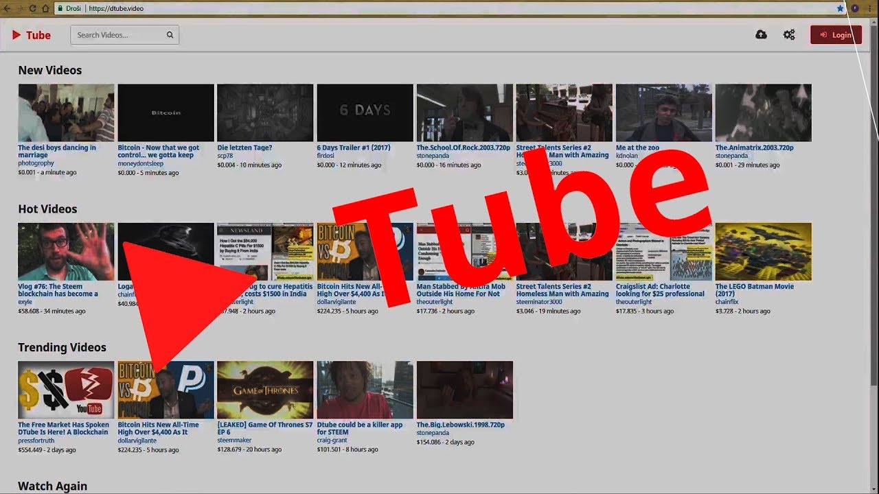What is DTube? My look at it - YouTube