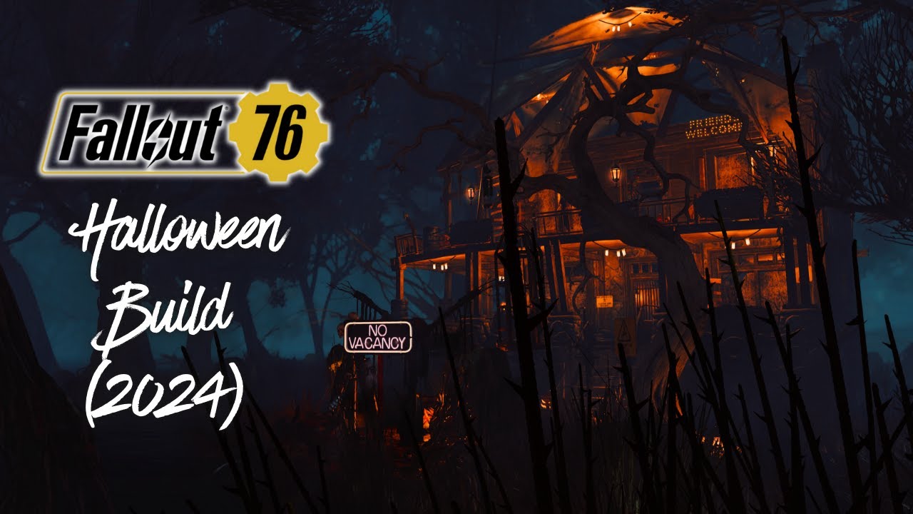 FALLOUT 76 | HALLOWEEN 2024 | CAMP BUILD - YouTube