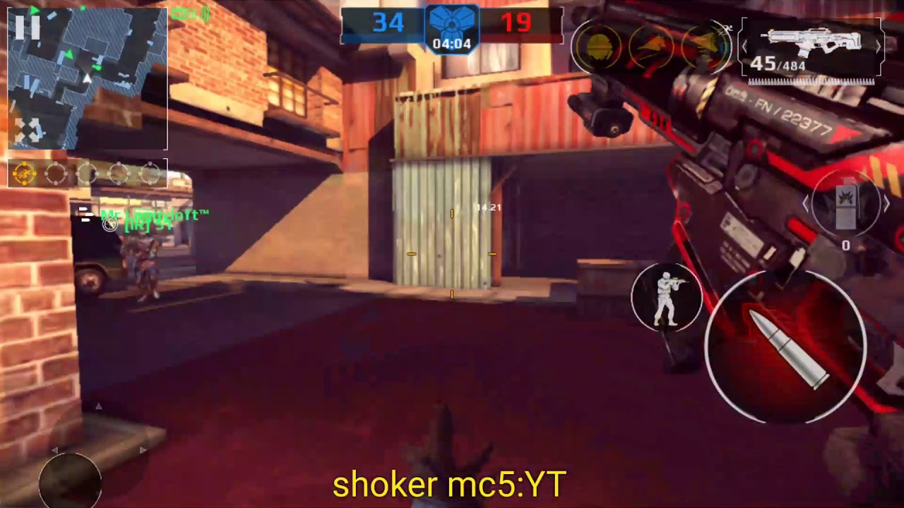 modern combat 5_ match_ GRINDER (shoker mc5) - YouTube
