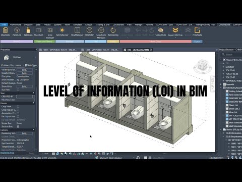 LEVEL OF INFORMATION (LOI) IN BIM - YouTube