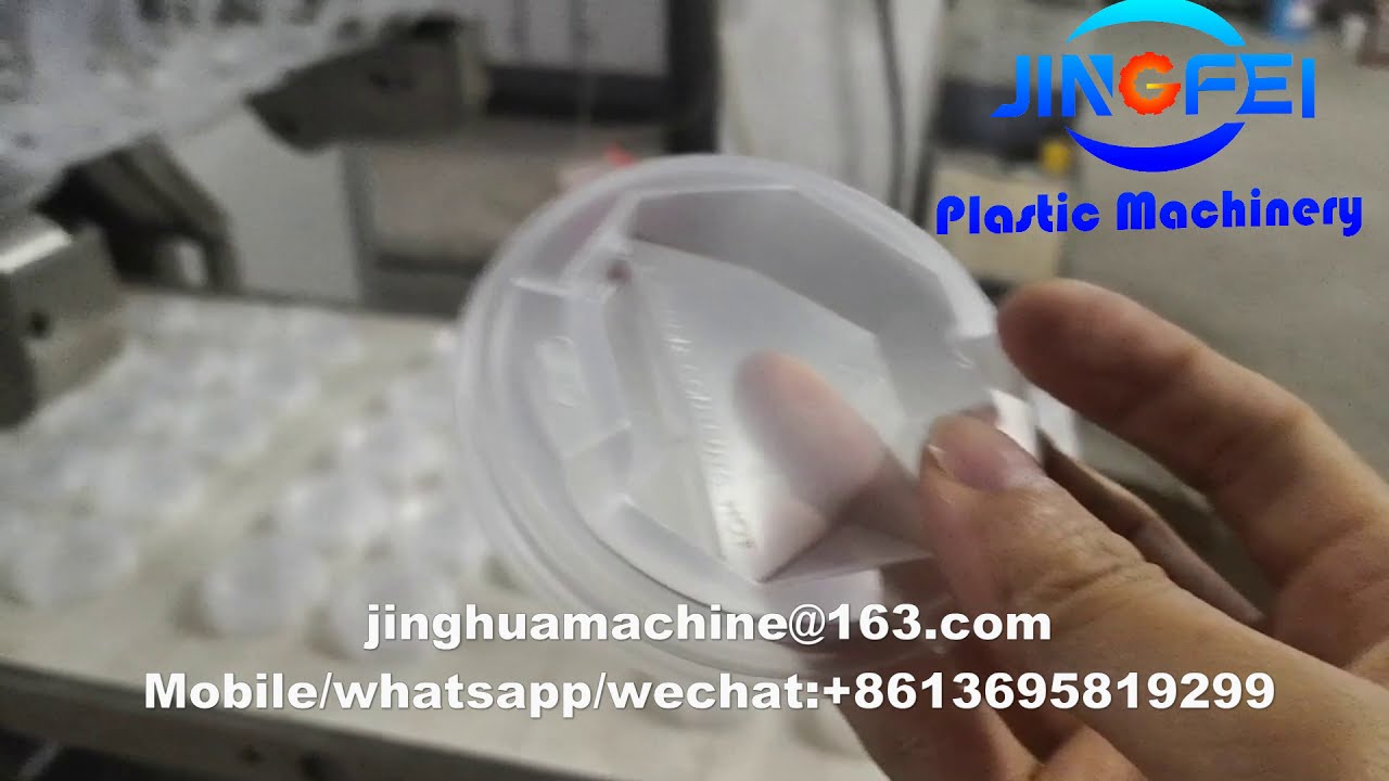Plastic Thermoforming Machine for PP Coffee Lid, Vacuum Thermoforming ...