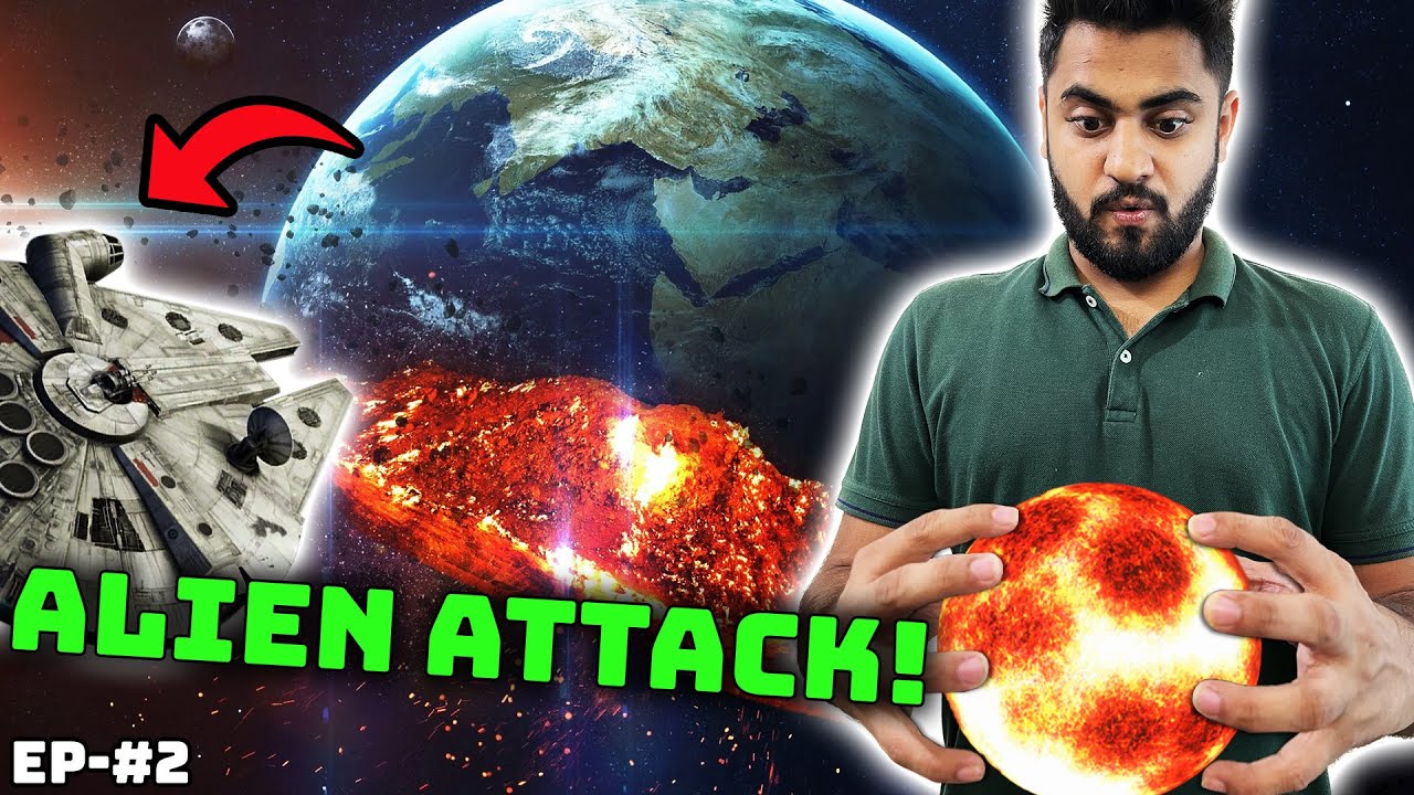 ALIEN ATTACK ON EARTH🤯😱😱🤯| SOLAR SMASH | EP-2 - YouTube