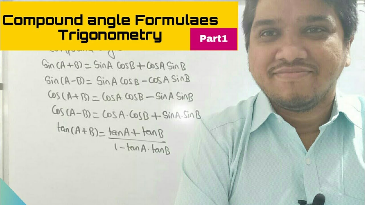 Compound angle formulas of trigonometry\part1 - YouTube