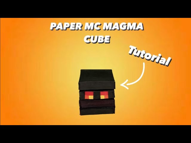 Magma Cube Papercraft