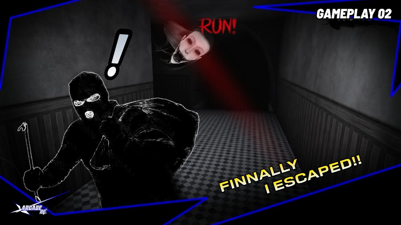 FINALLY I ESCAPED FROM HAUNTED HOUSE!! - YouTube