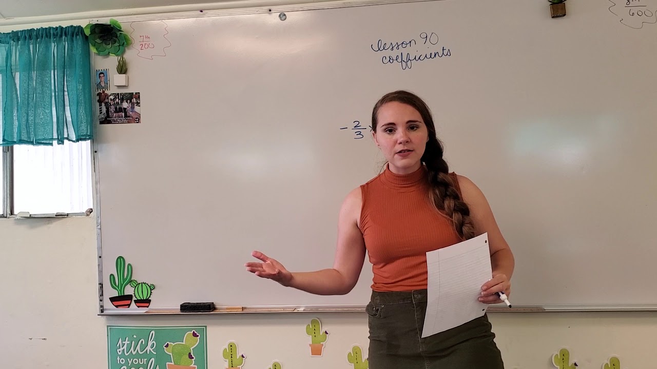 7th Grade Lesson 90 - YouTube