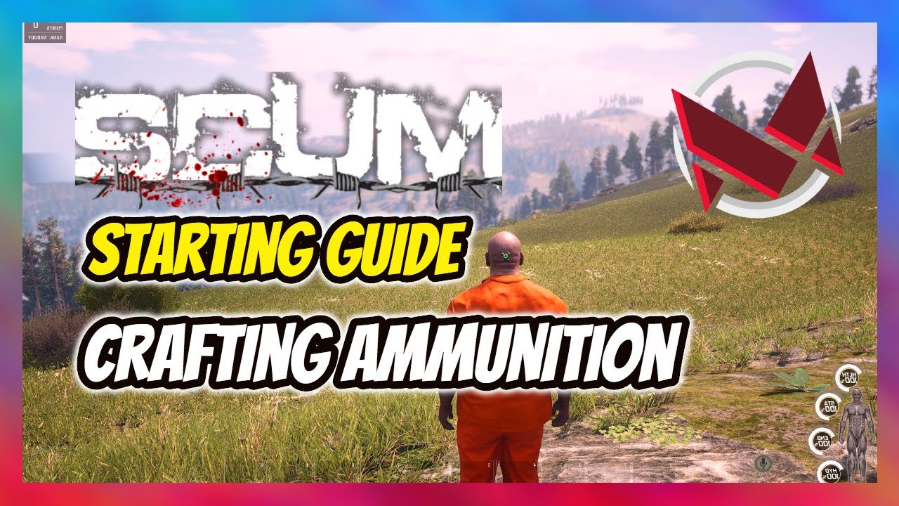 SCUM guide - Crafting ammo and starting items I SCUM - YouTube