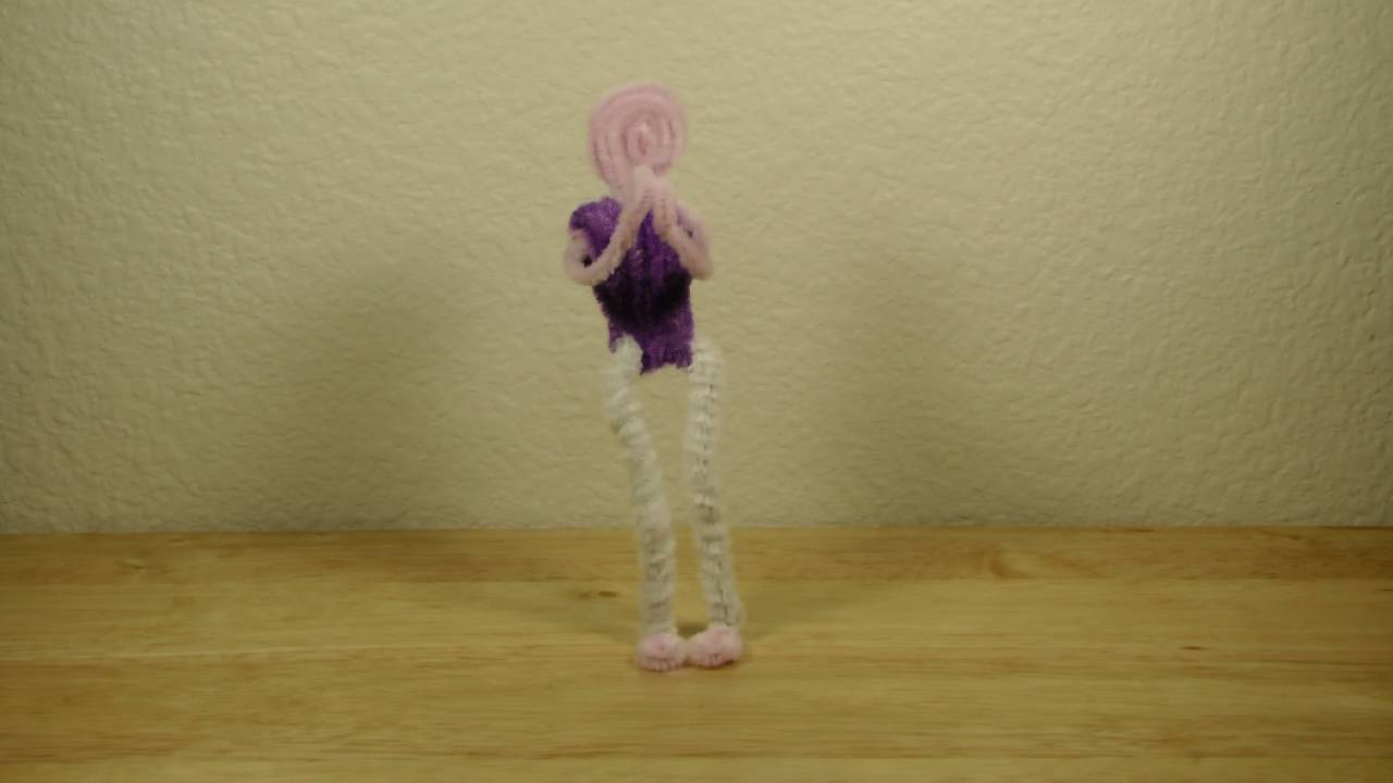 Stop motion first try ever. - YouTube