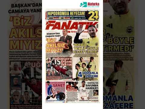 Fanatik Gazetesi 1. Sayfa - 11 Eylül 2025
