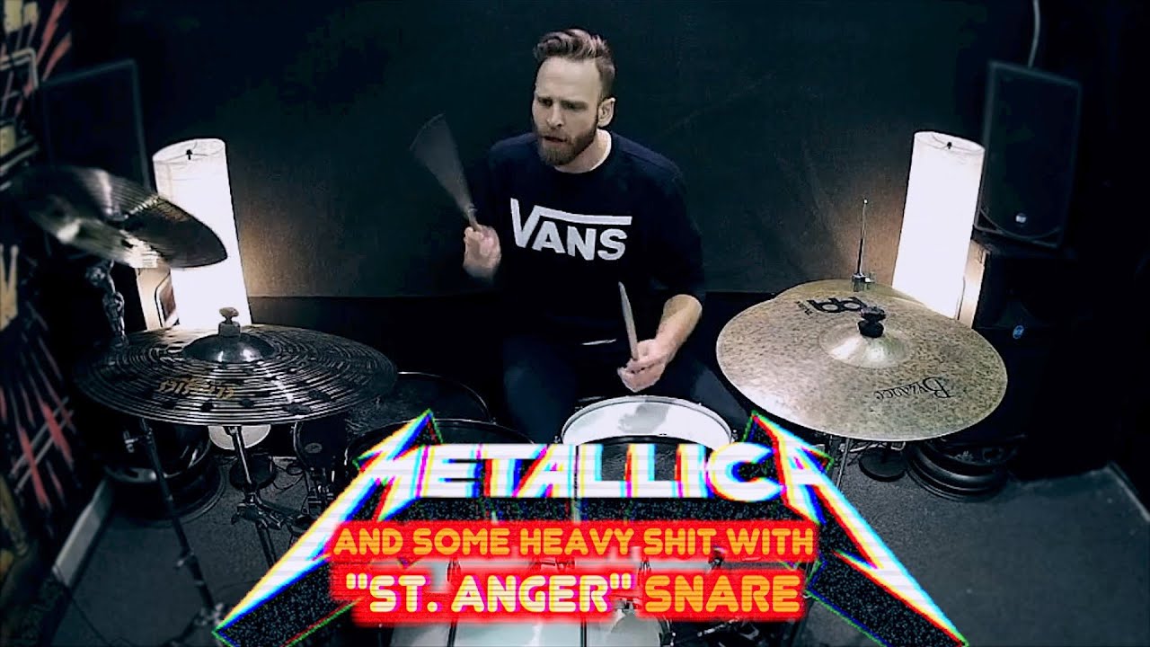 METALLICA and some heavy $hit with "ST. ANGER" SNARE - YouTube