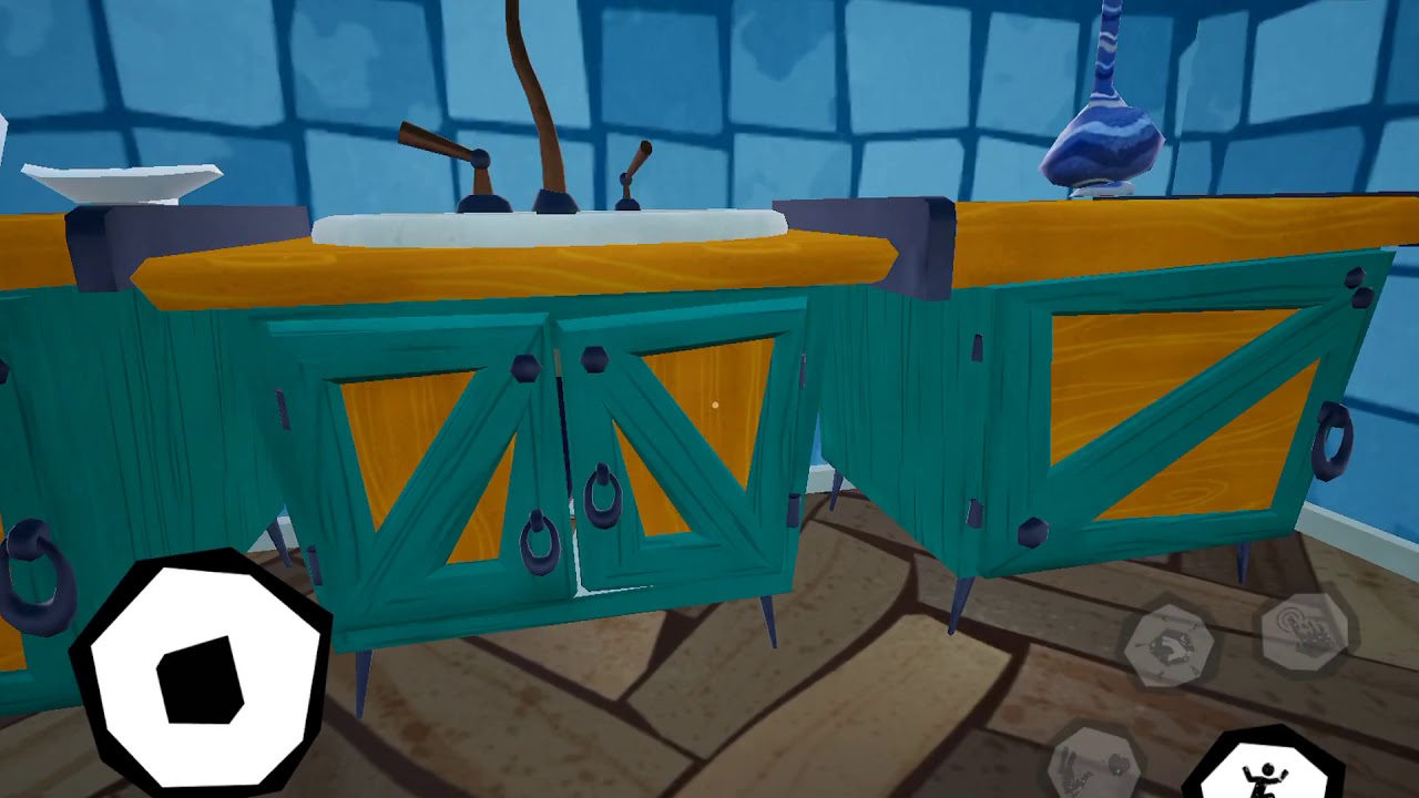 Me playing hello neighbor!part 1 - YouTube