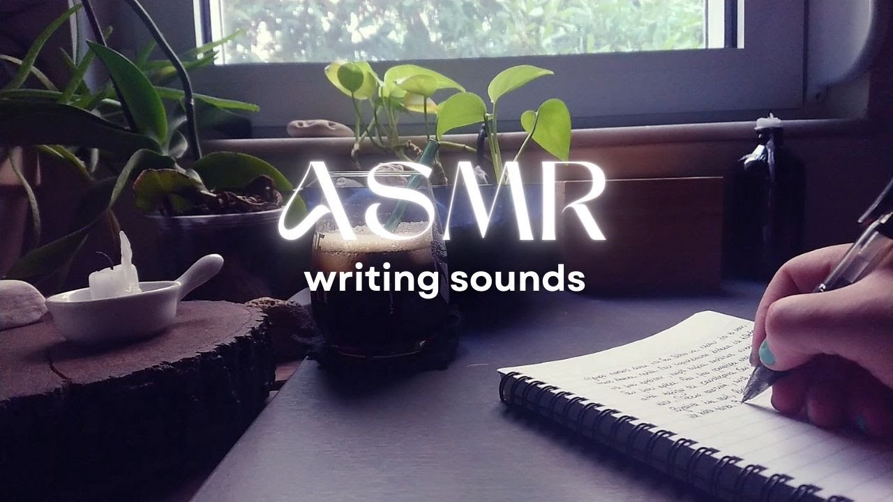 ASMR Writing sounds • No talking - YouTube