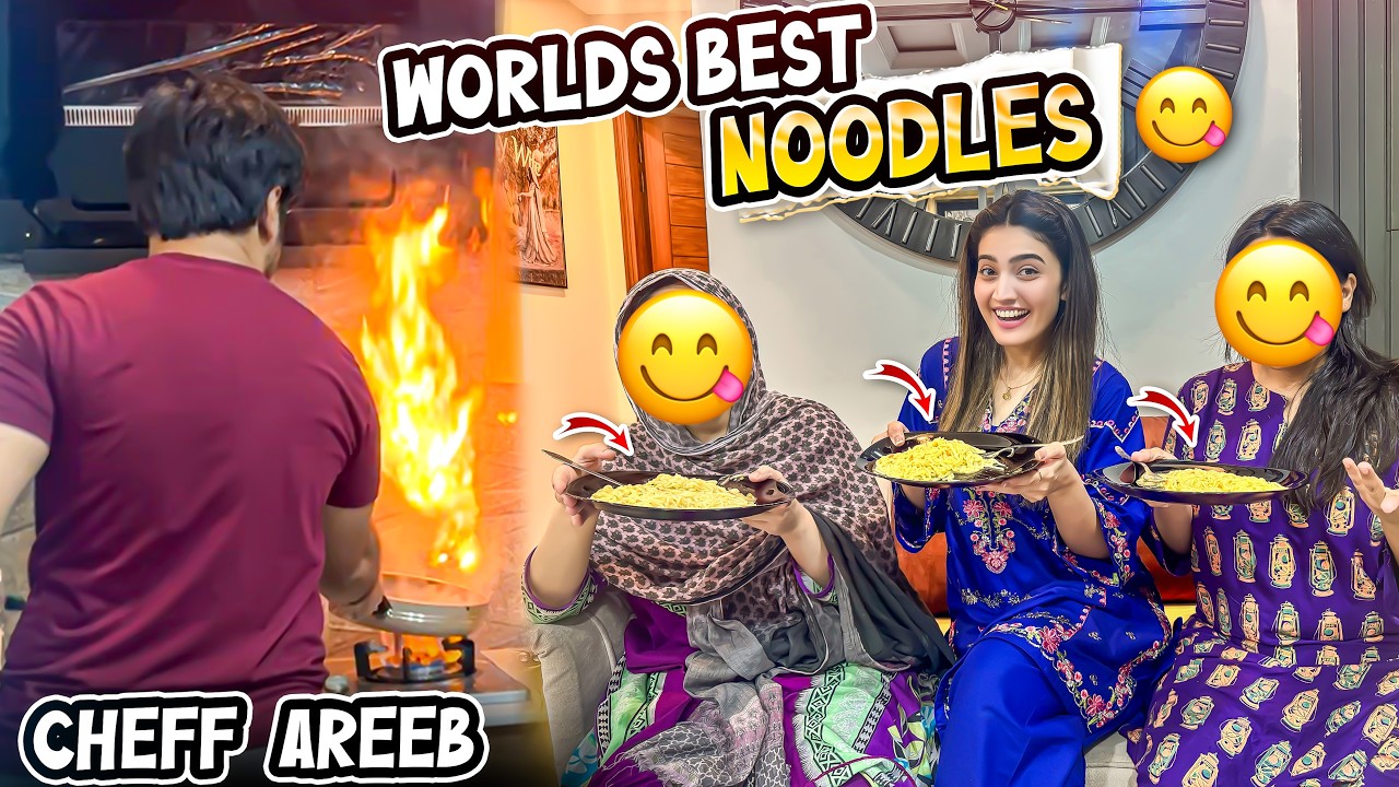 CHEF AREEB NY KITCHEN MAI AAG LAGA DE 🔥😱 | Bacho Ki Tabiyat Kharab 🤢 ...