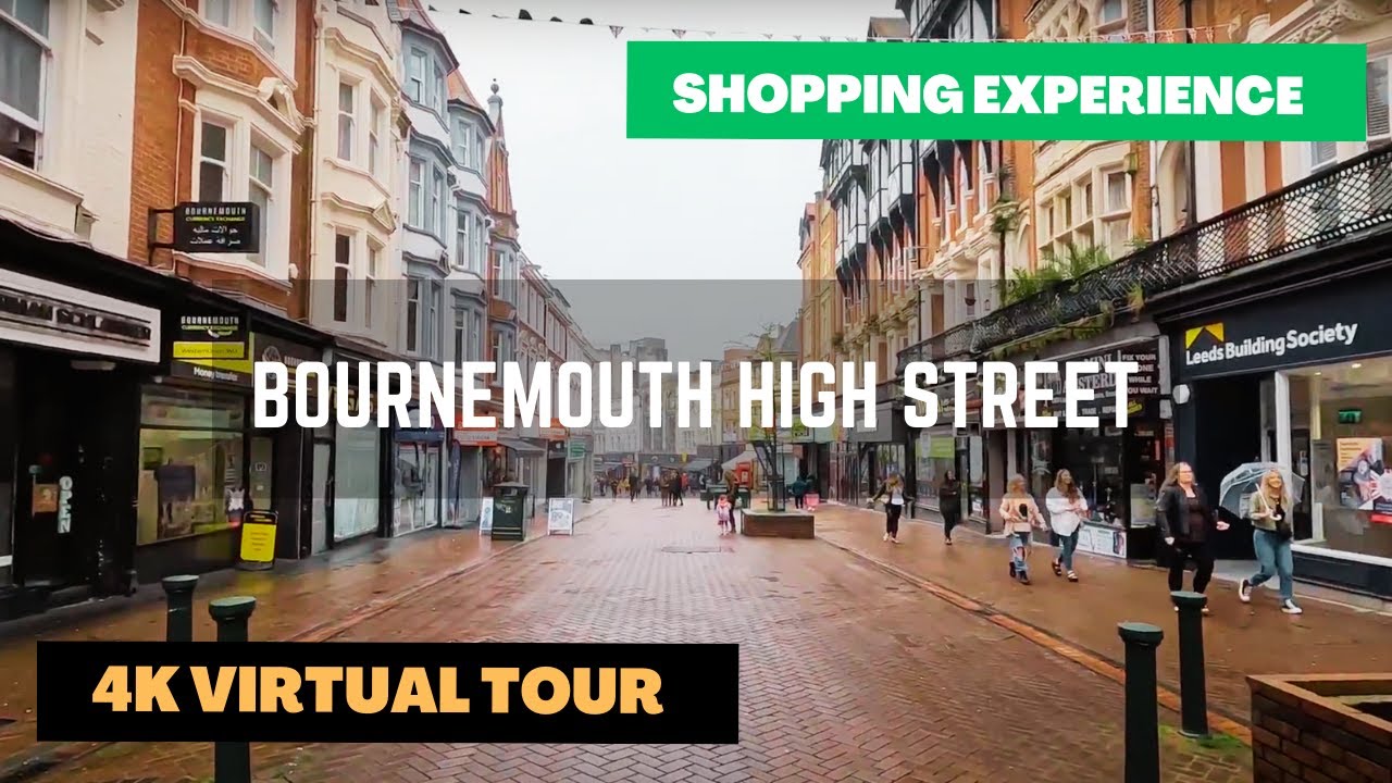 Exploring Bournemouth Shopping Street (Virtual Walk) - YouTube