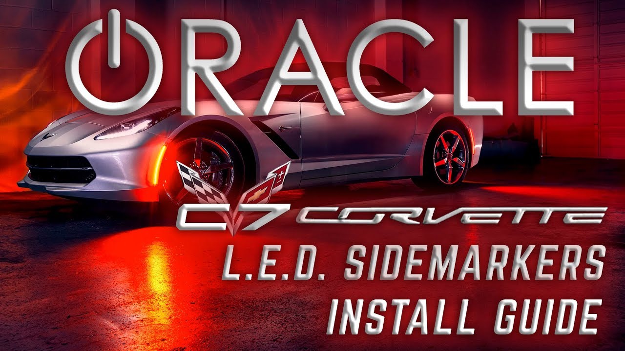 ORACLE Chevy C7 Corvette LED Sidemarker Install + Demo - YouTube
