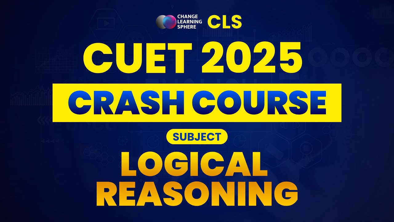 CUET 2025 | Live Demo Class | Logical Reasoning (GAT Paper) | Master ...