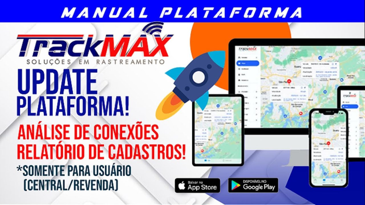 Update Análise De Conexões E Relatório │Plataforma TrackMax│#manual - YouTube