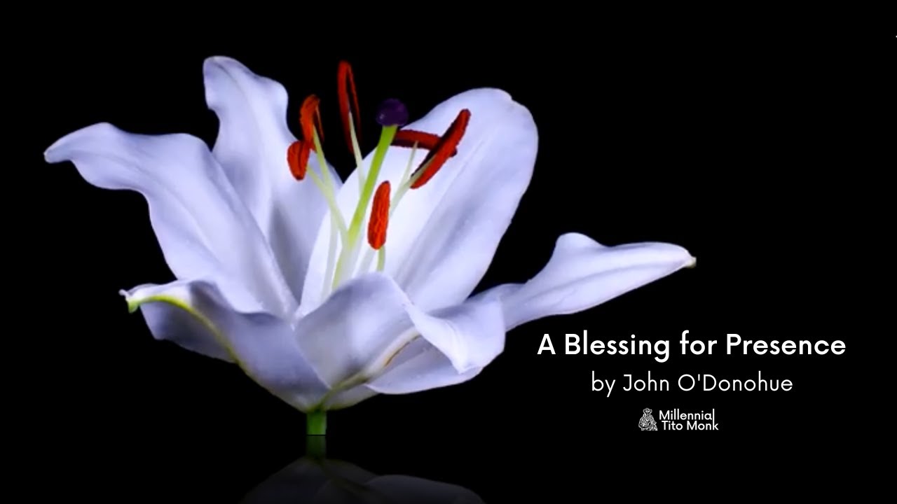 A Blessing for Presence by John O'Donohue - YouTube