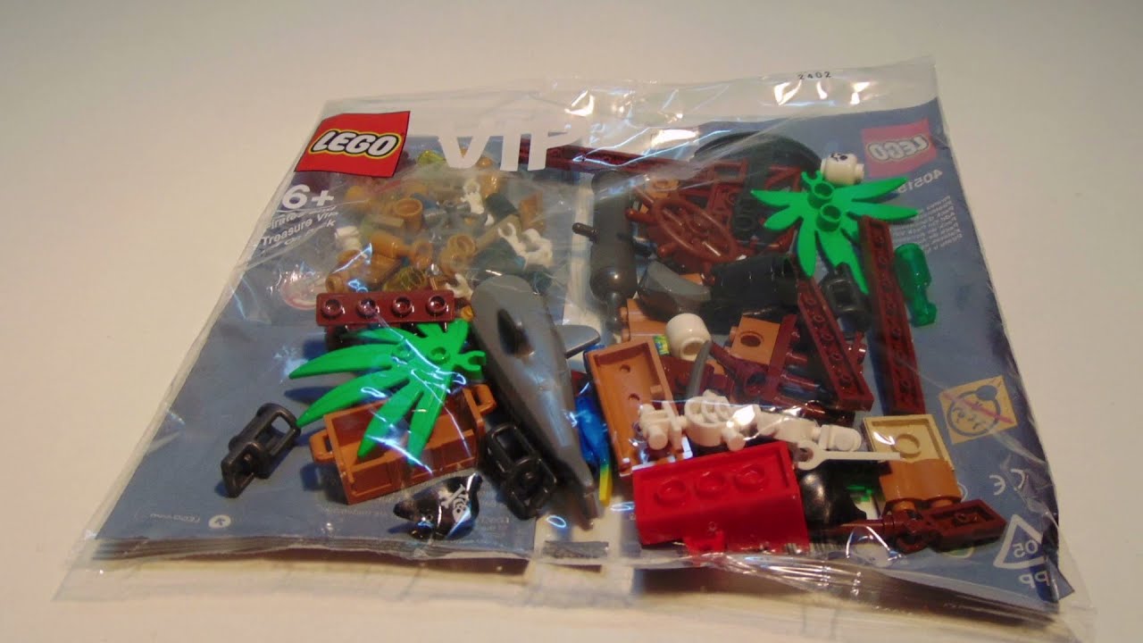 LEGO 40515 Pirates and Treasure VIP Add On Pack - YouTube
