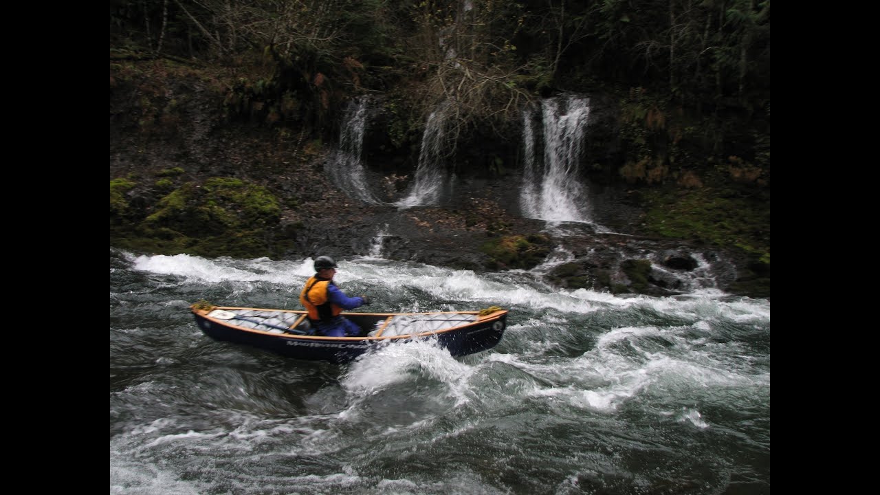 Canoeing the Upper Kalama - YouTube