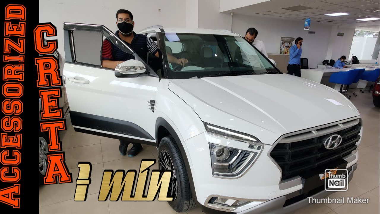 Creta 2020 Highly modified, Genuine Accessories, Full Video Tomorrow ...