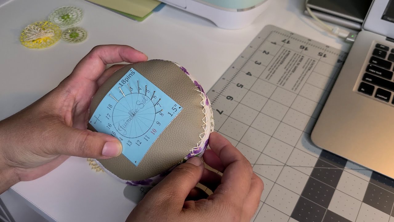 Sol Lace Pin Placement Circle Pattern - YouTube