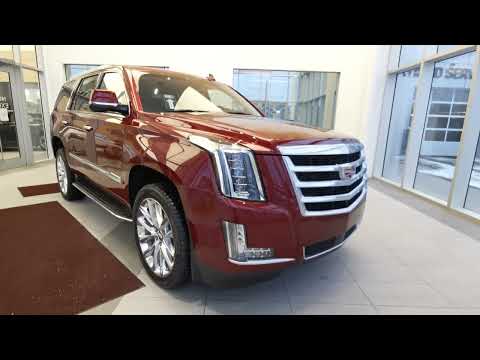 Red 2017 Cadillac Escalade Premium Luxury Review Edmonton AB - Wolfe Cadillac Edmonton