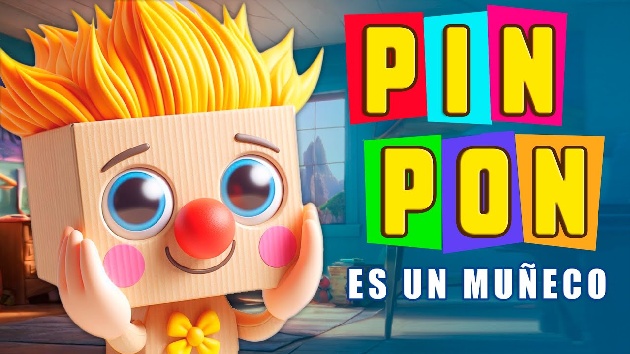 🎵PIN PON ES UN MUÑECO🎵 CANCIÓN INFANTIL - STARS KIDS - YouTube