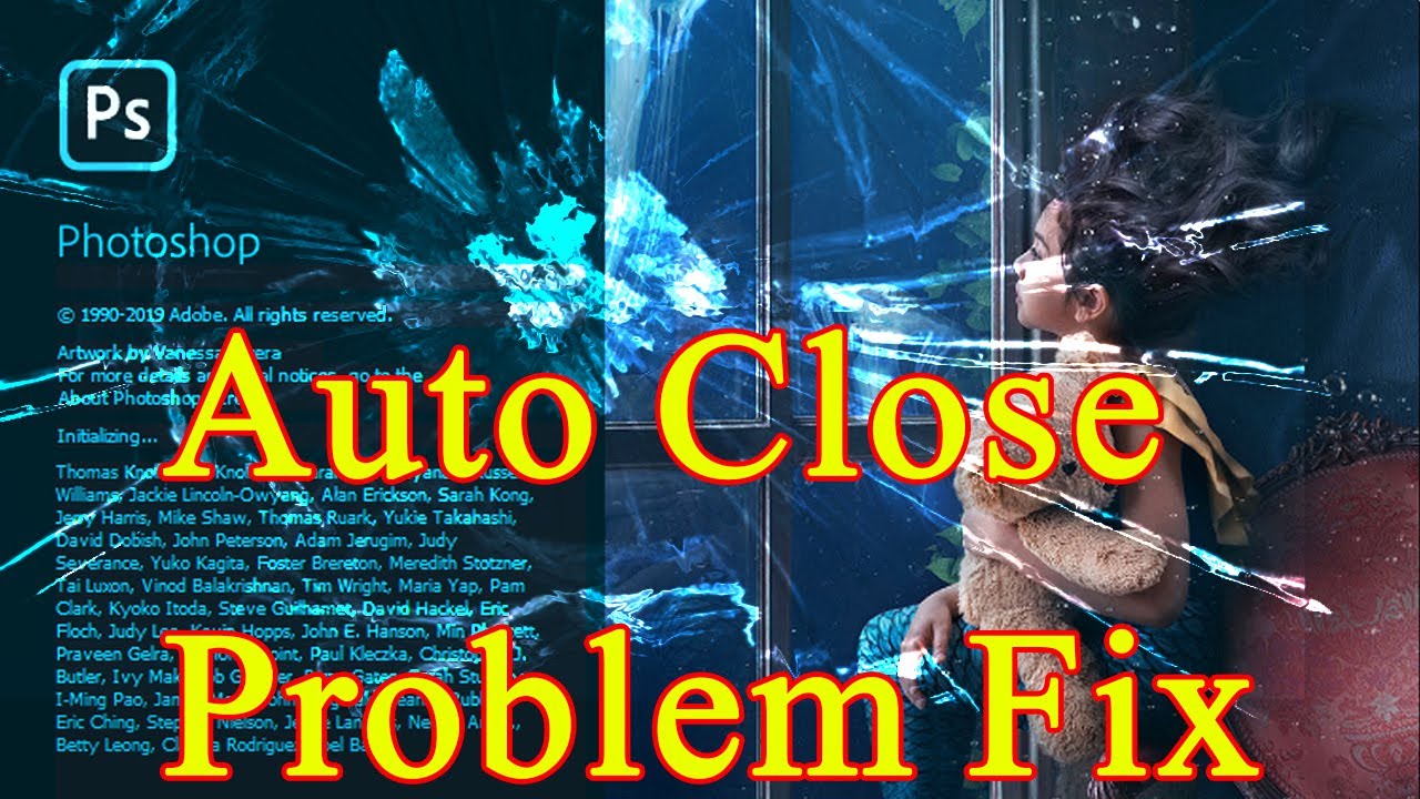 Adobe Photoshop CC 2020 Auto Close Problem in Urdu/Hindi - YouTube