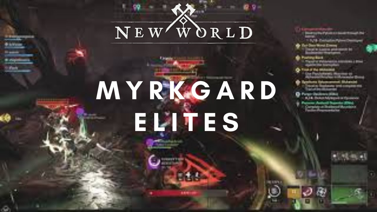 SHATTERED MOUNTAIN MYRKGARD RUN ~ NEW WORLD - YouTube