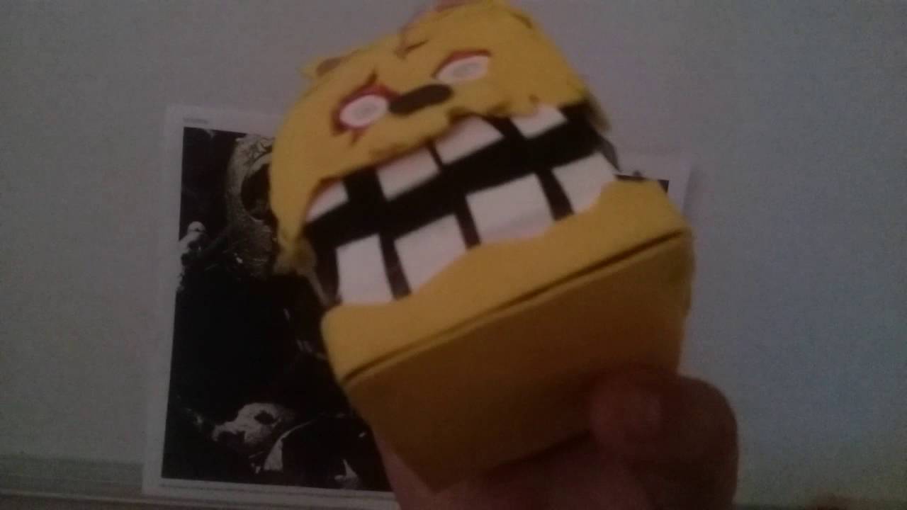 Springtrap's voice by (David near)and this is me Springtrap hand puppet ...
