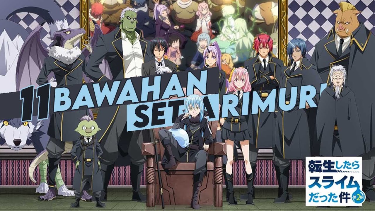 Ini Dia 11 Bawahan Setia Rimuru Dari Anime Tensei Shitara Slime Data ...