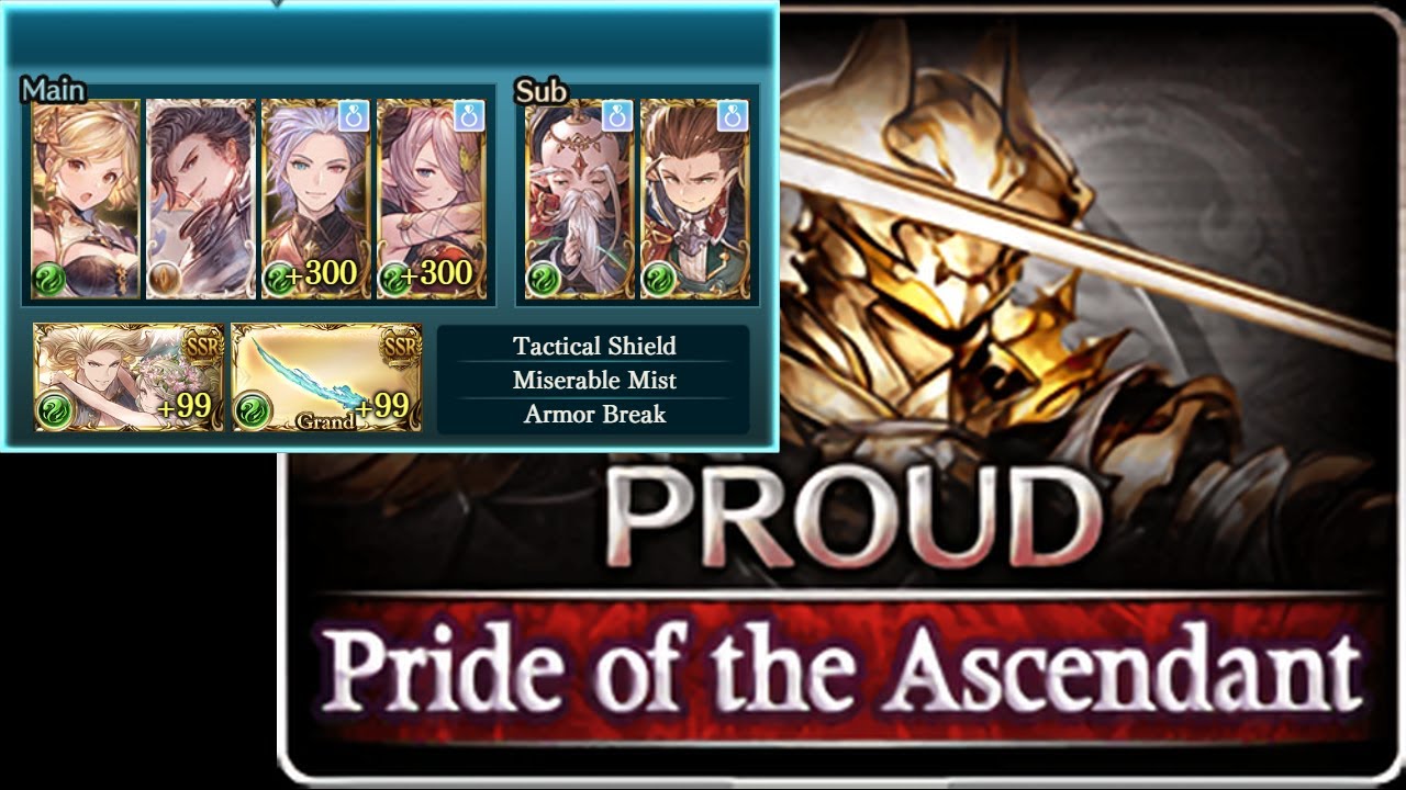 [GBF] Pride of the Ascendant - Golden Knight (Proud) (Full Auto ...