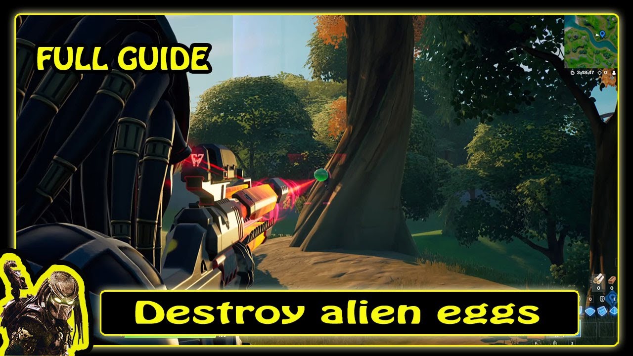 Destroy alien eggs - Week 14 Epic Quests - YouTube