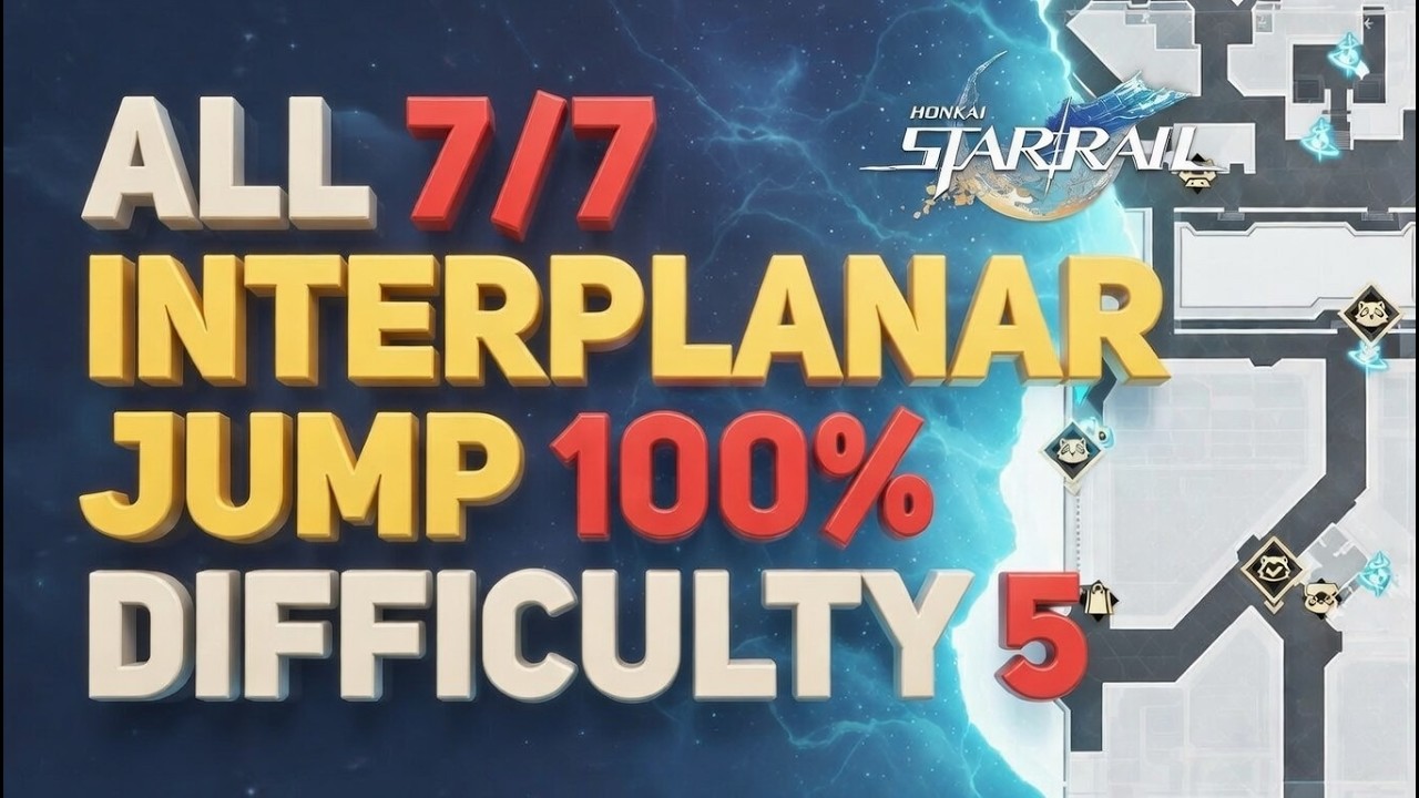 All Interplanar Jump Difficulty 5 Honkai Star Rail 4.0 - YouTube