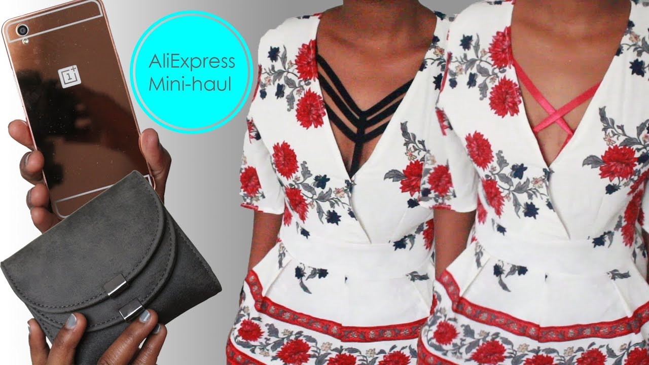 How I shop on AliExpress + Mini-haul - YouTube