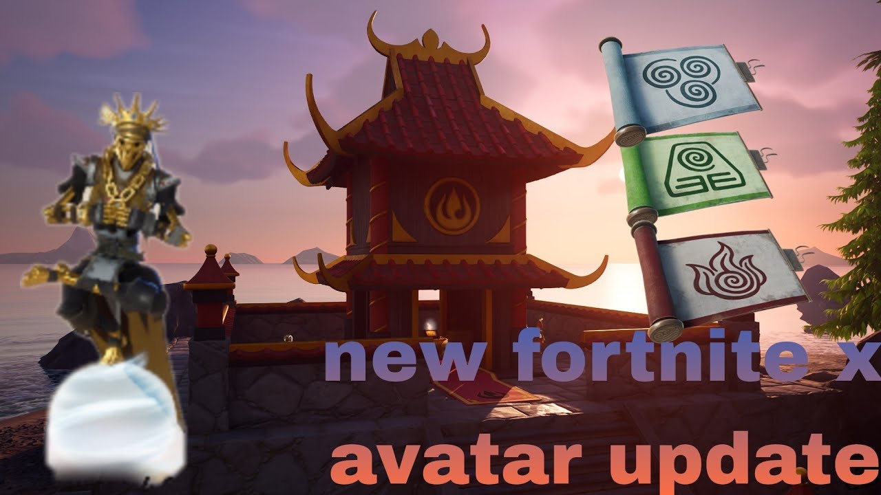 fortnite x avatar update is here - YouTube