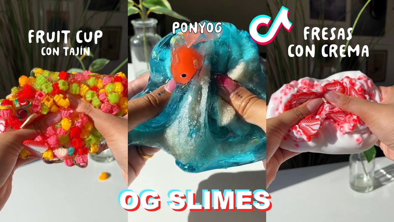 Satisfying Og Slimes Tiktok Videos Compilation 2023 Asmr 2 Youtube