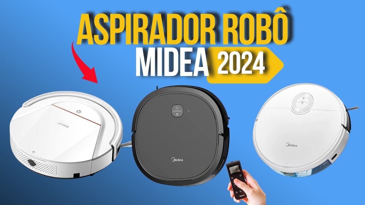Robô Aspirador Midea: Conheça 4 Modelos Inteligentes com Base ...