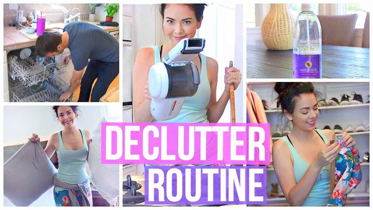 MY CLEANING ROUTINE! - YouTube