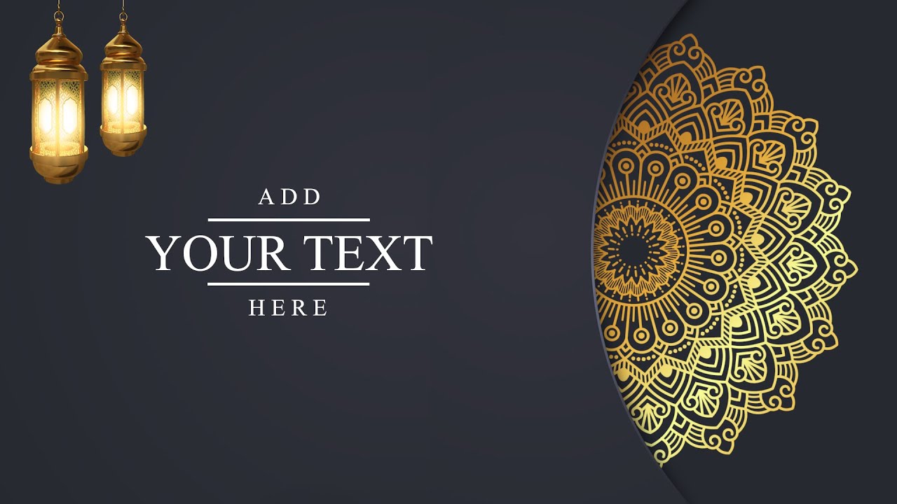 Islamic HD Virtual Studio, Islamic Background Video, Green Screen Video ...