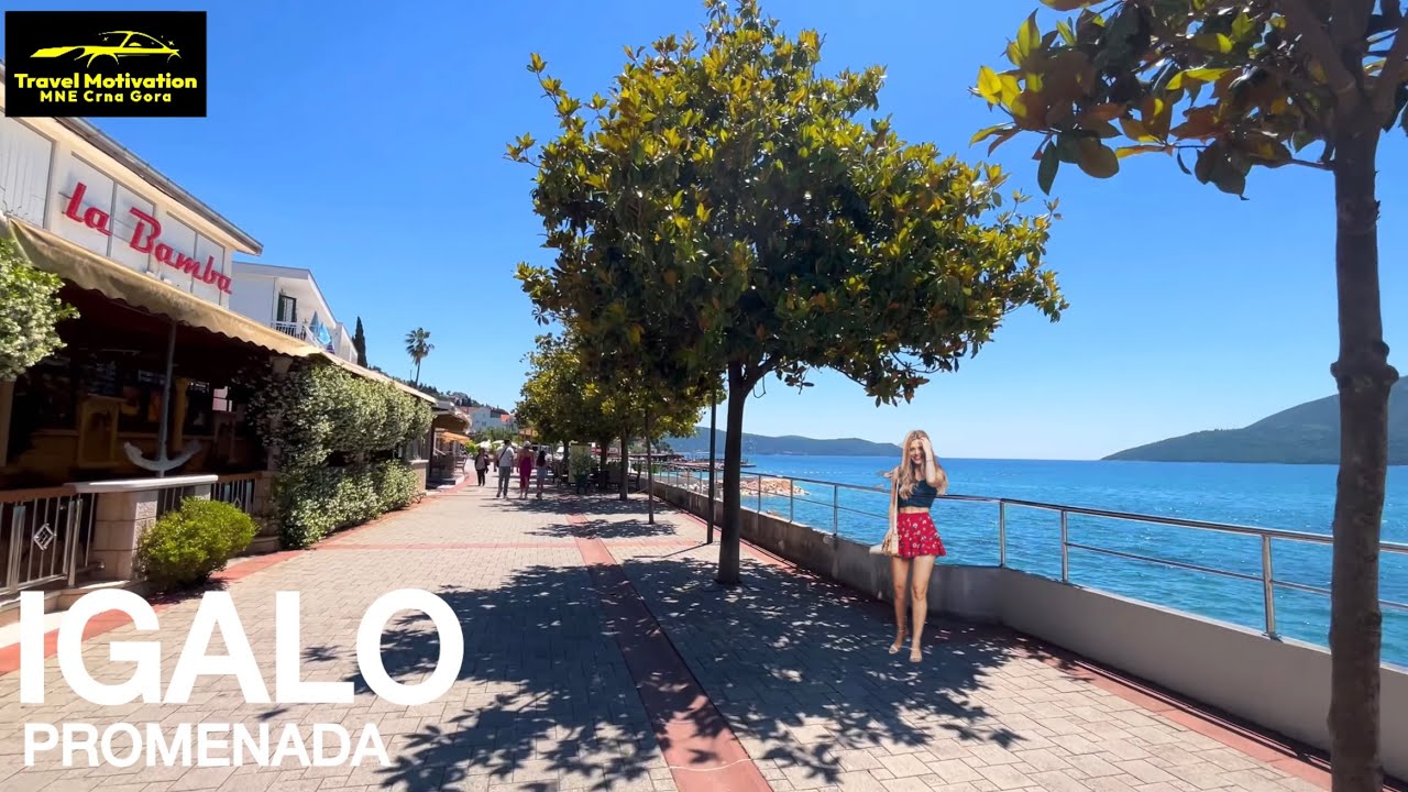 IGALO šetnja pored mora Promenada Jun 2025 šetalište PET DANICA - IGALO ...