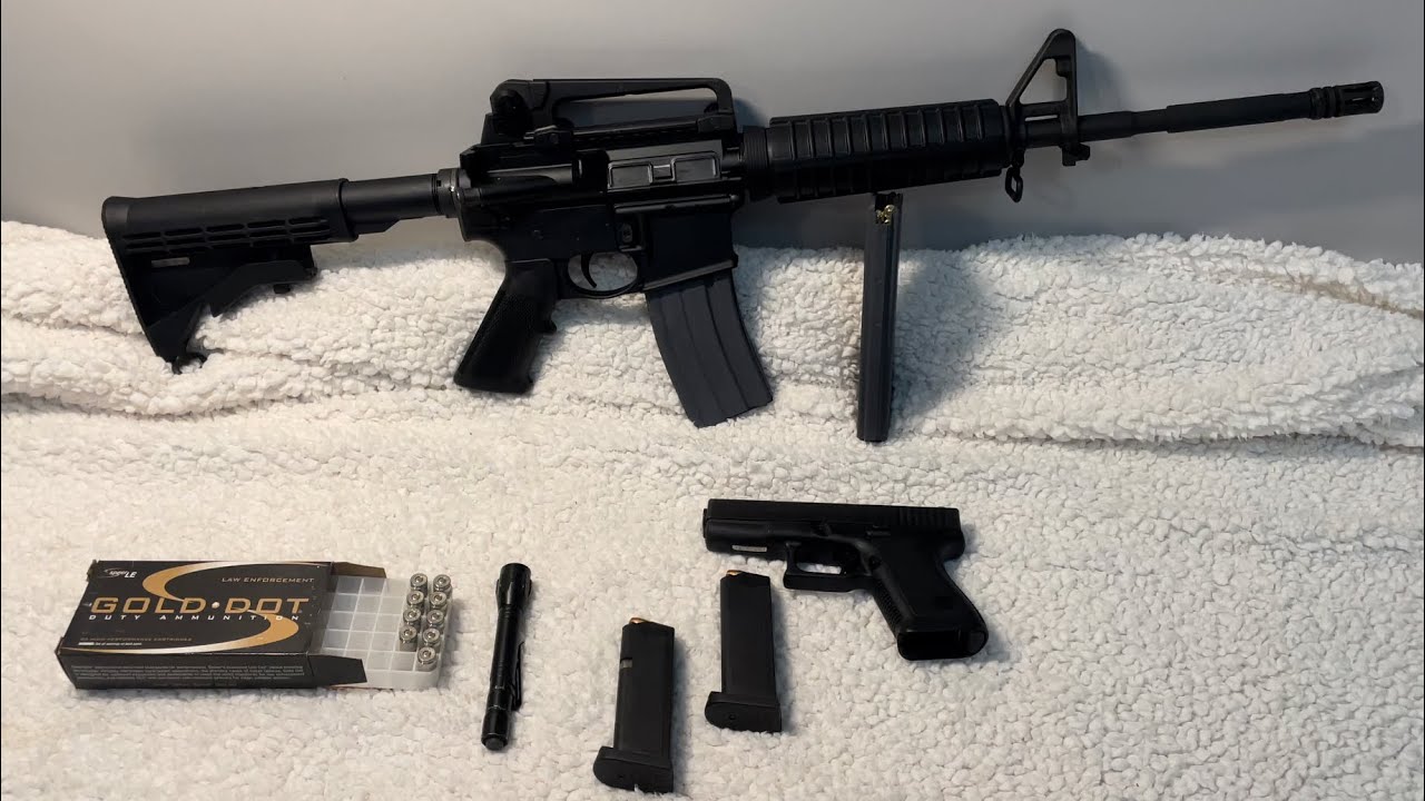 Rifle and Pistol Pairings part 12- the “Anytown USA” patrol setup - M4 ...