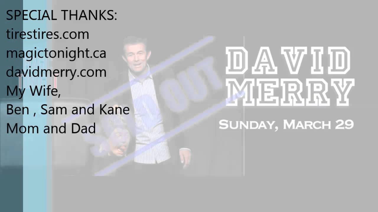 Live From My Bedroom ONLINE David Merry KIDS - YouTube
