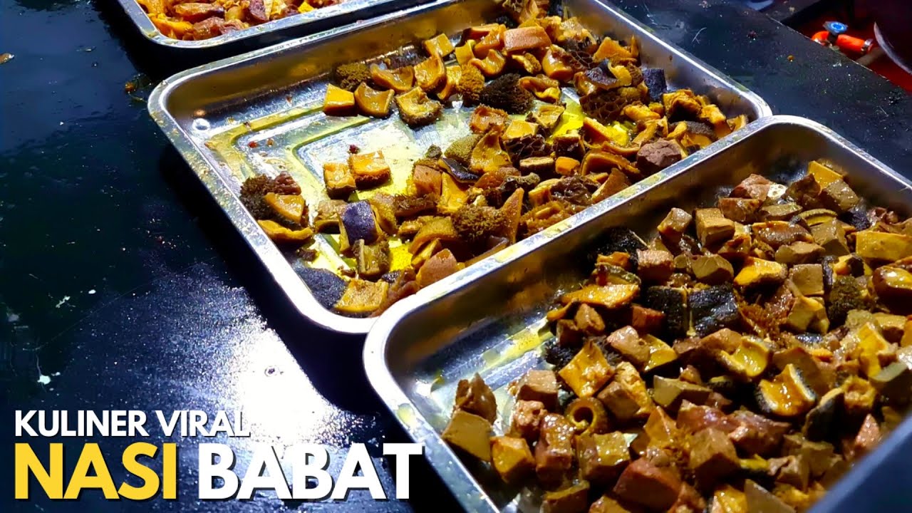 Nasi Babat Campur Paru Ati Jeroan - Sego Meduro Bang Sad Surabaya ...