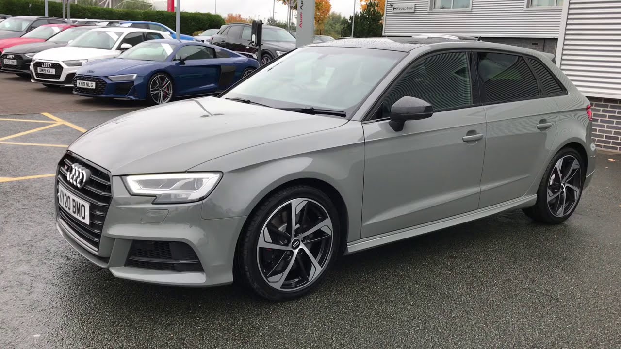 Approved Used Audi S3 Sportback Black Edition | Stoke Audi - YouTube