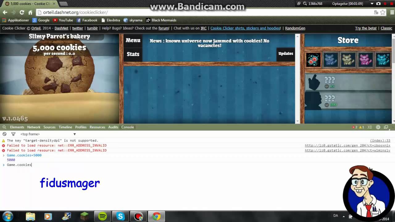 hvordan man hacker cookie clicker - YouTube