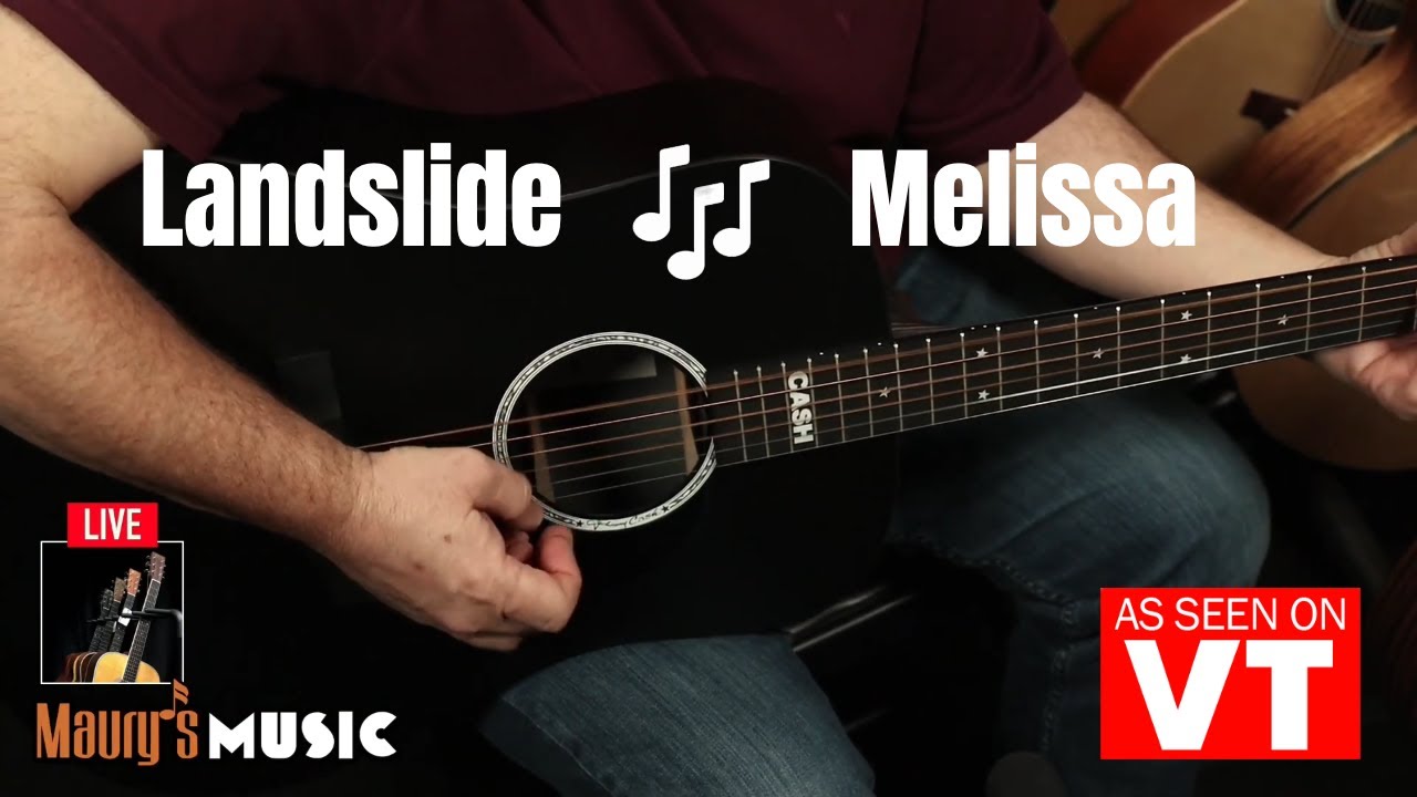 "Landslide" (cover) and "Melissa" (Allman Bros cover) on Martin DX ...