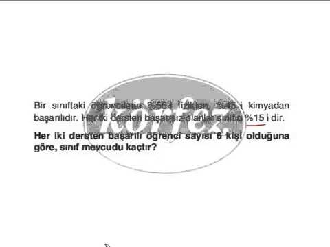 YGS-LYS Kümeler 3 Bolum